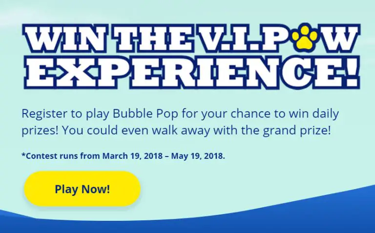 Paw Patrol V.I.Paw Experience Instant Win Game