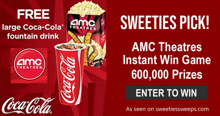 Coca-Cola AMC Theatres Holiday Instant Win Game (684,629 Prizes)