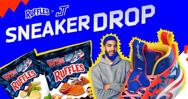 Ruffles Sneaker Drop Sweepstakes – Win Jayson Tatum’s Air Jordans!