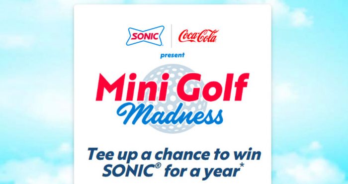 Sonic Mini Golf Madness Instant Win Game (201 Prizes)