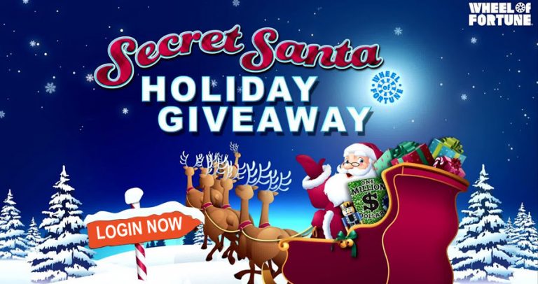 Wheel of Fortune’s Secret Santa Holiday Giveaway IV (Daily Winners)