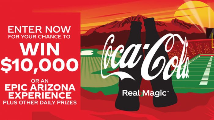 Coca-Cola Presents Arizona Experience Instant Win Game (140 Prizes)