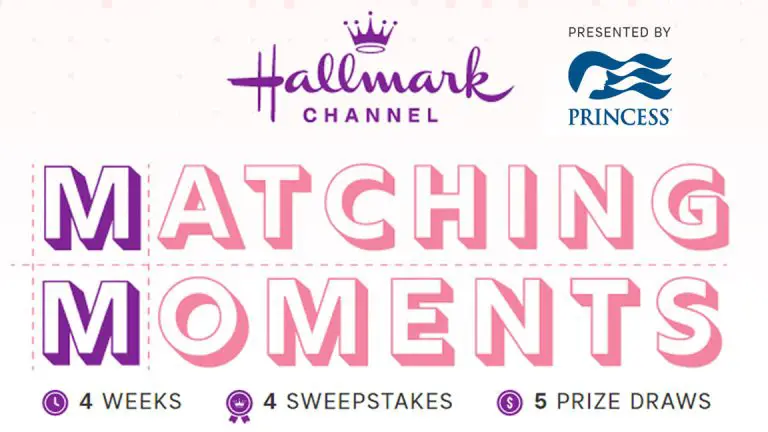 Hallmark Channel’s Loveuary Matching Moments Sweepstakes