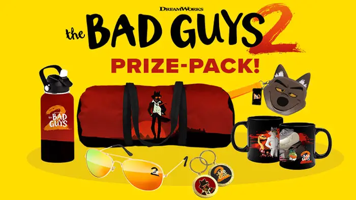Universal All Access Bad Guys 2 Sweepstakes