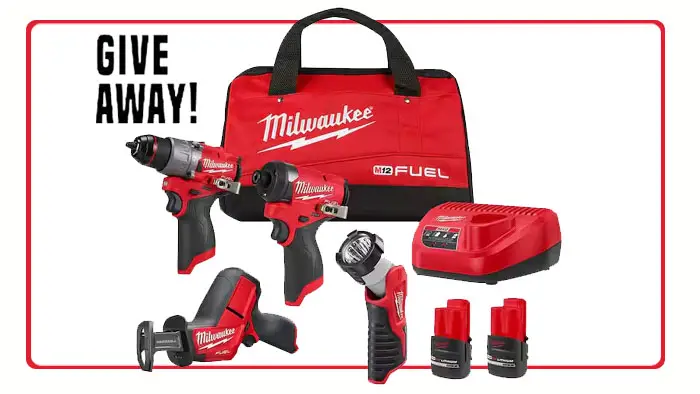 Milwaukee Electric Tools M18 FUEL Tool Kit Sweepstakes