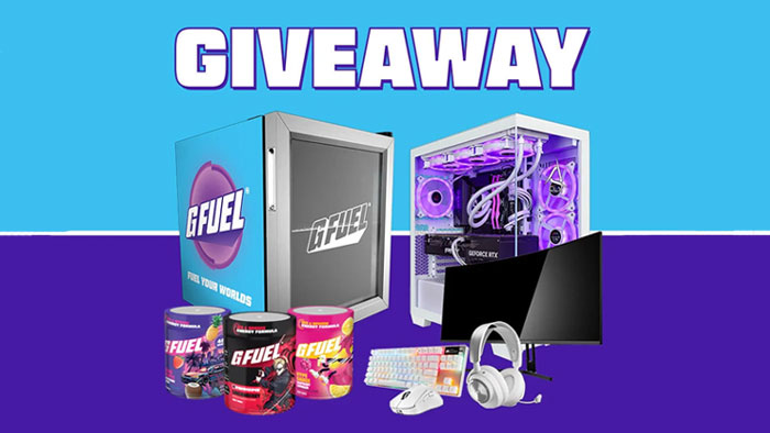 G FUEL Loot Drop Gaming PC Giveaway