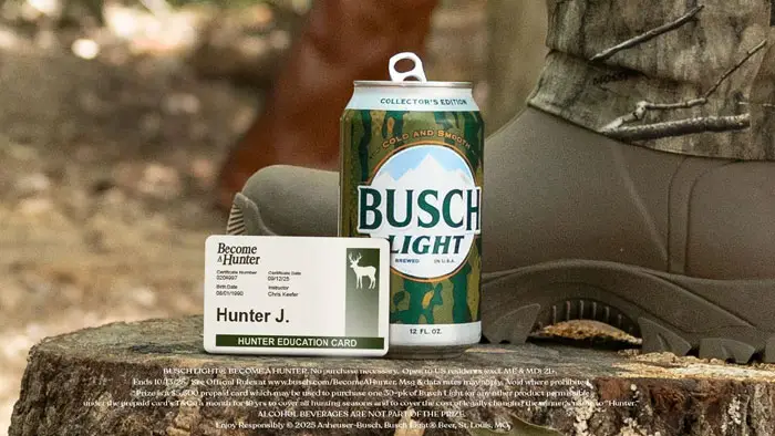 Busch Light Become a Hunter Sweepstakes