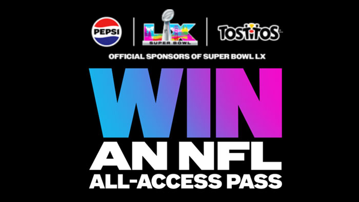 Pepsi NFL All-Access Pass Sweepstakes (Weekly Prizes)
